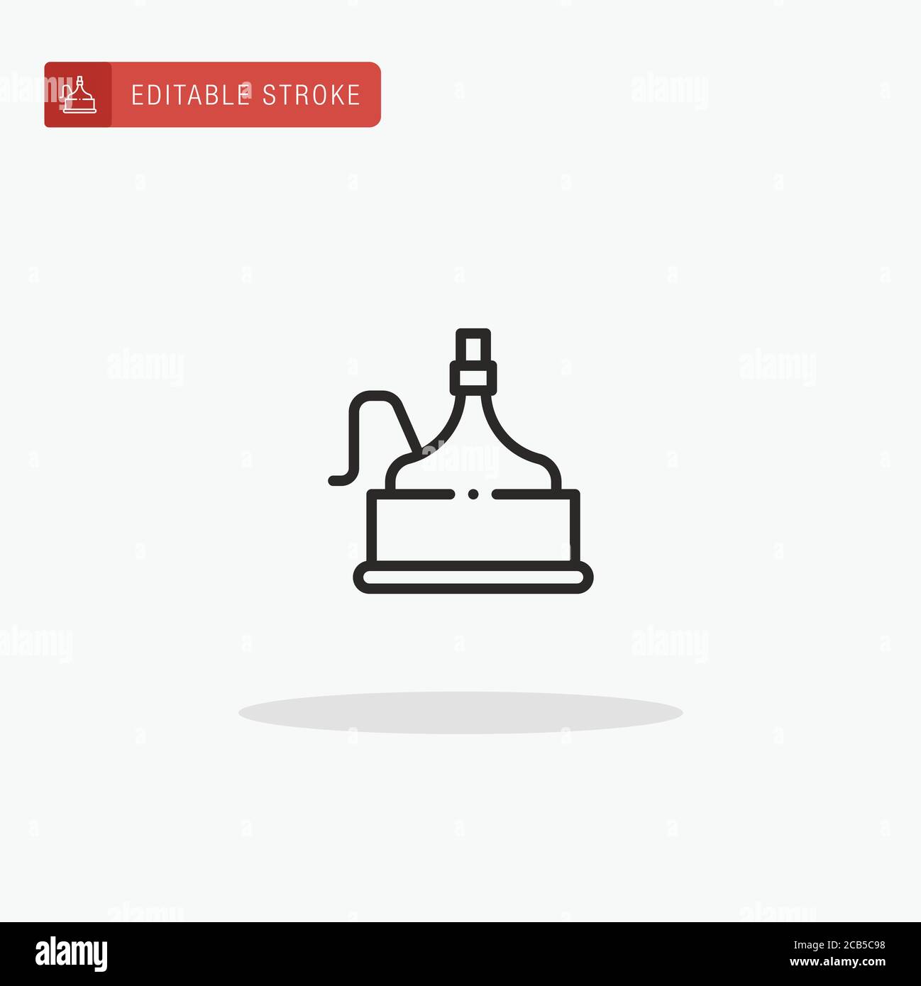 Brewery icon vector. Brewery icon for presentation Stock Vector Image ...