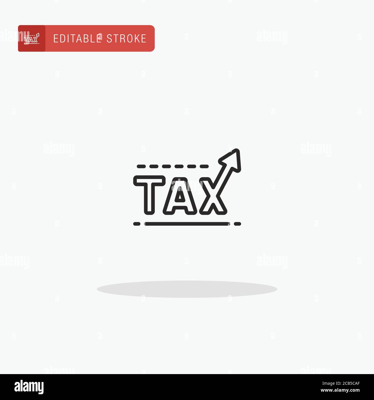Tax icon vector. Tax icon for presentation Stock Vector Image & Art - Alamy