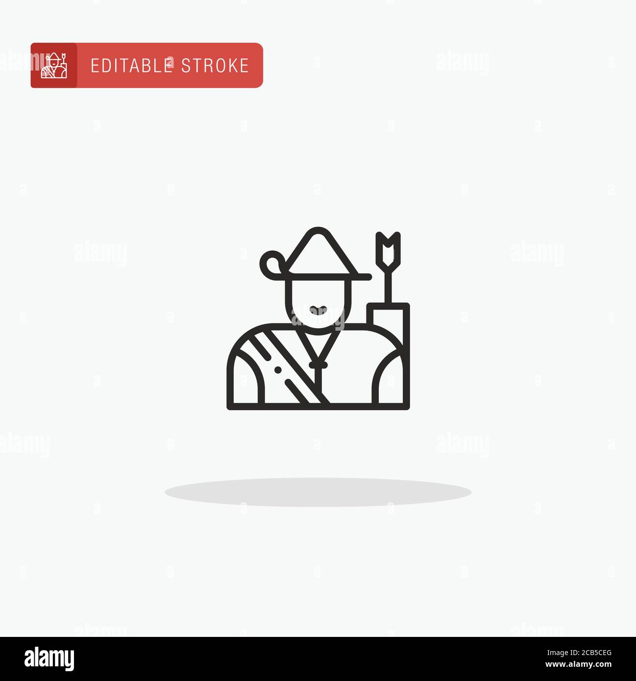 Robin Hood icon vector. Robin Hood icon for presentation Stock Vector ...