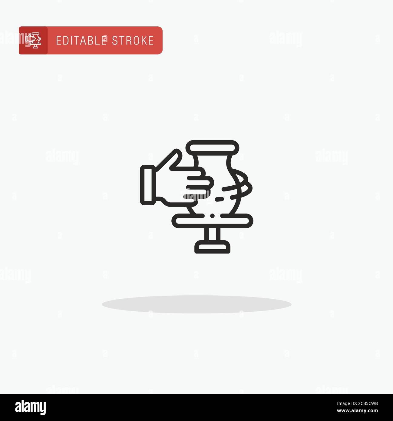 Pottery icon vector. Pottery icon for presentation Stock Vector Image ...