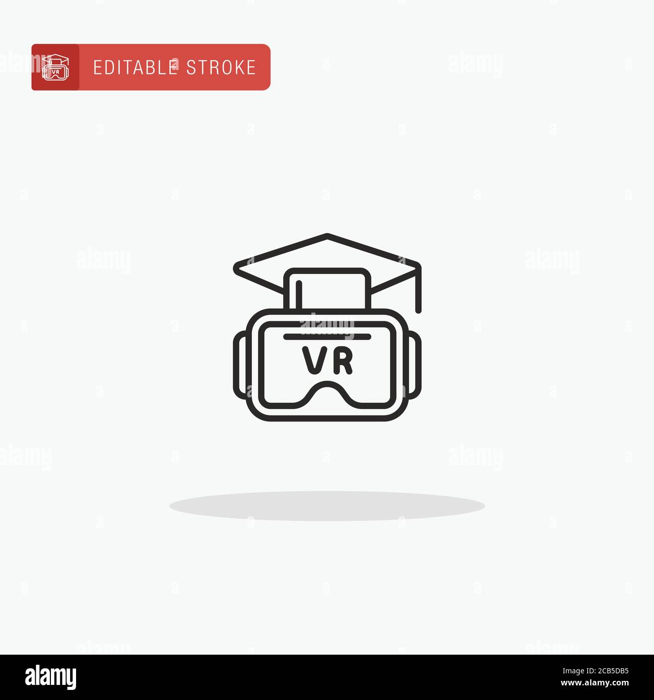 Virtual Reality icon vector. Virtual Reality icon for presentation ...