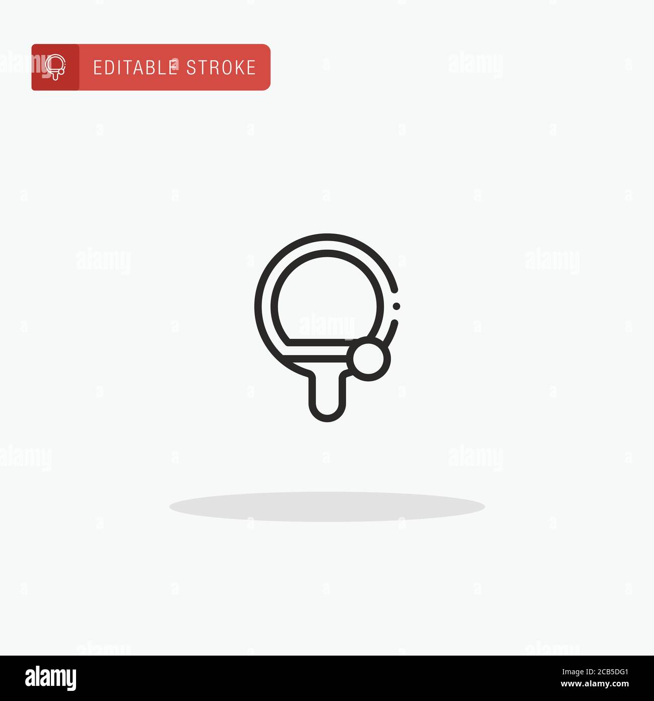 Ping Pong icon vector. Ping Pong icon for presentation Stock Vector ...