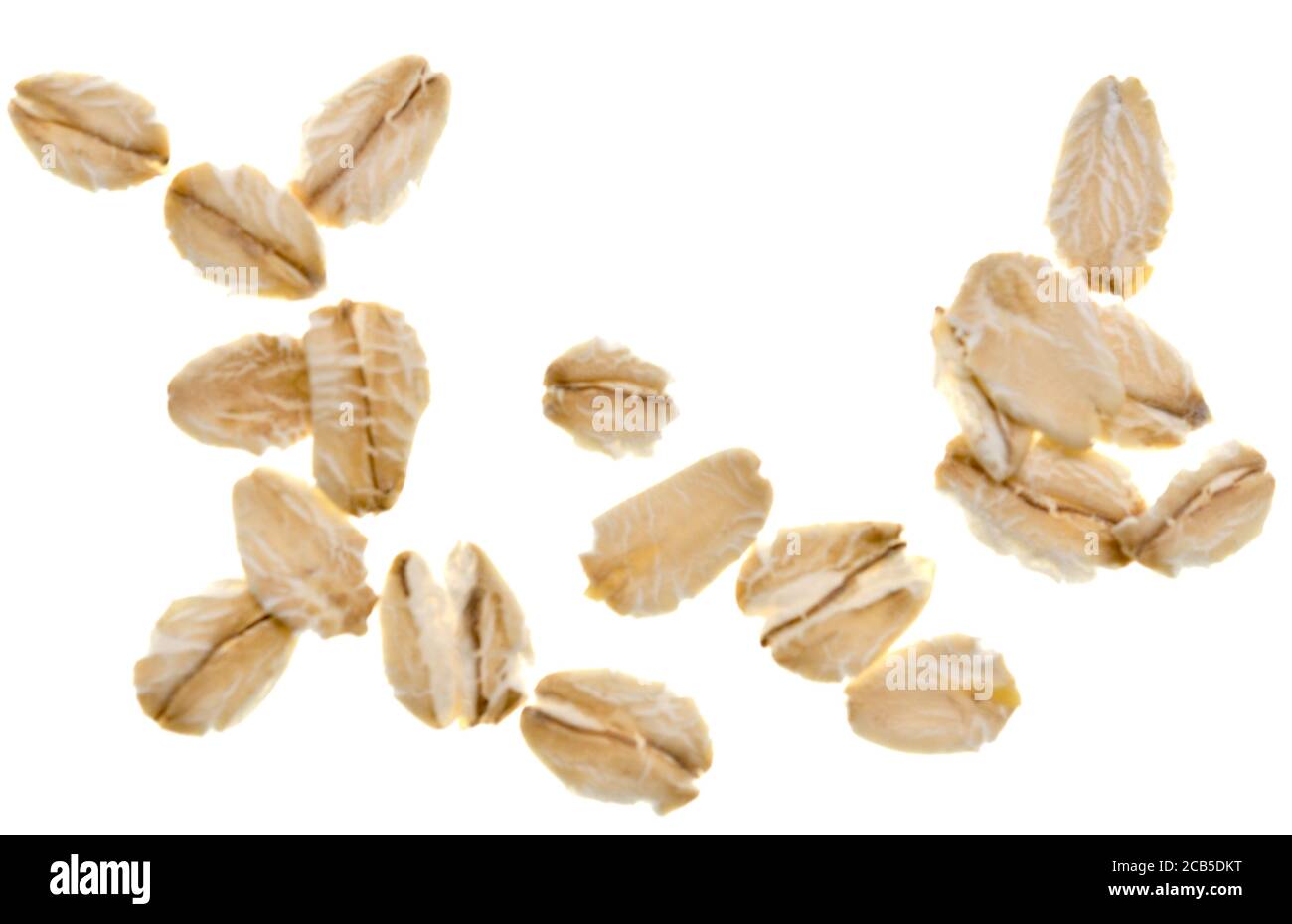 Pile oat rye flakes Cut Out Stock Images & Pictures - Alamy