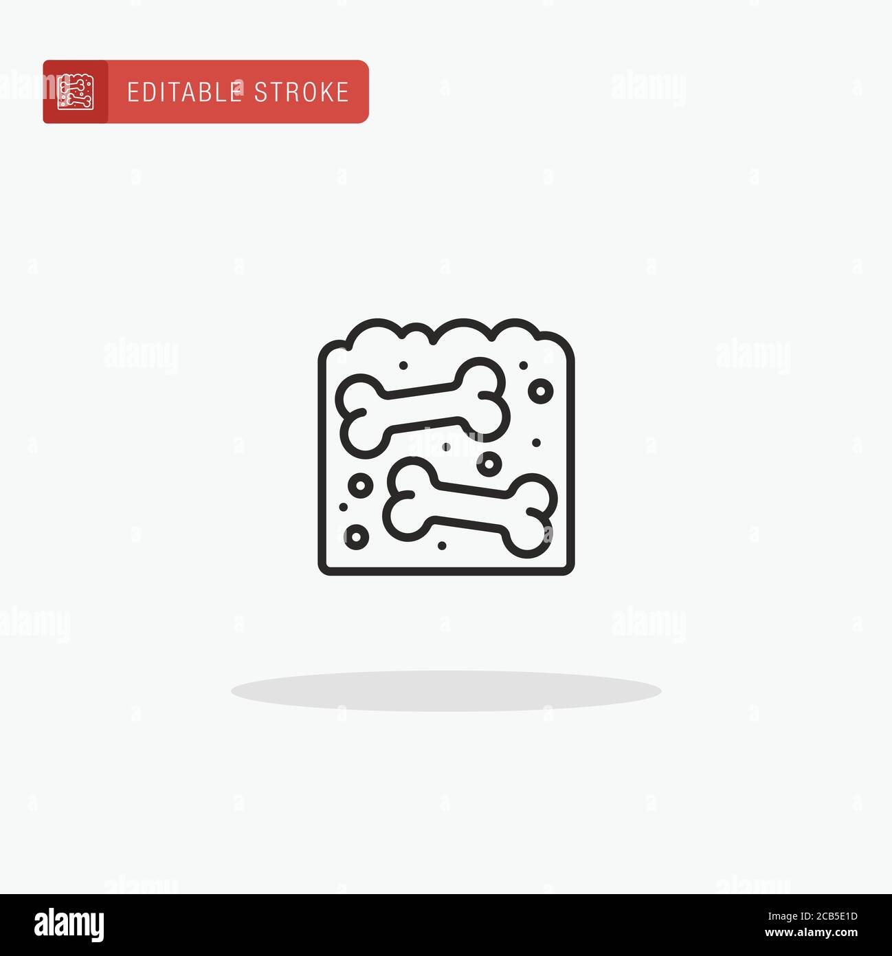 Bones icon vector. Bones icon for presentation Stock Vector Image & Art ...