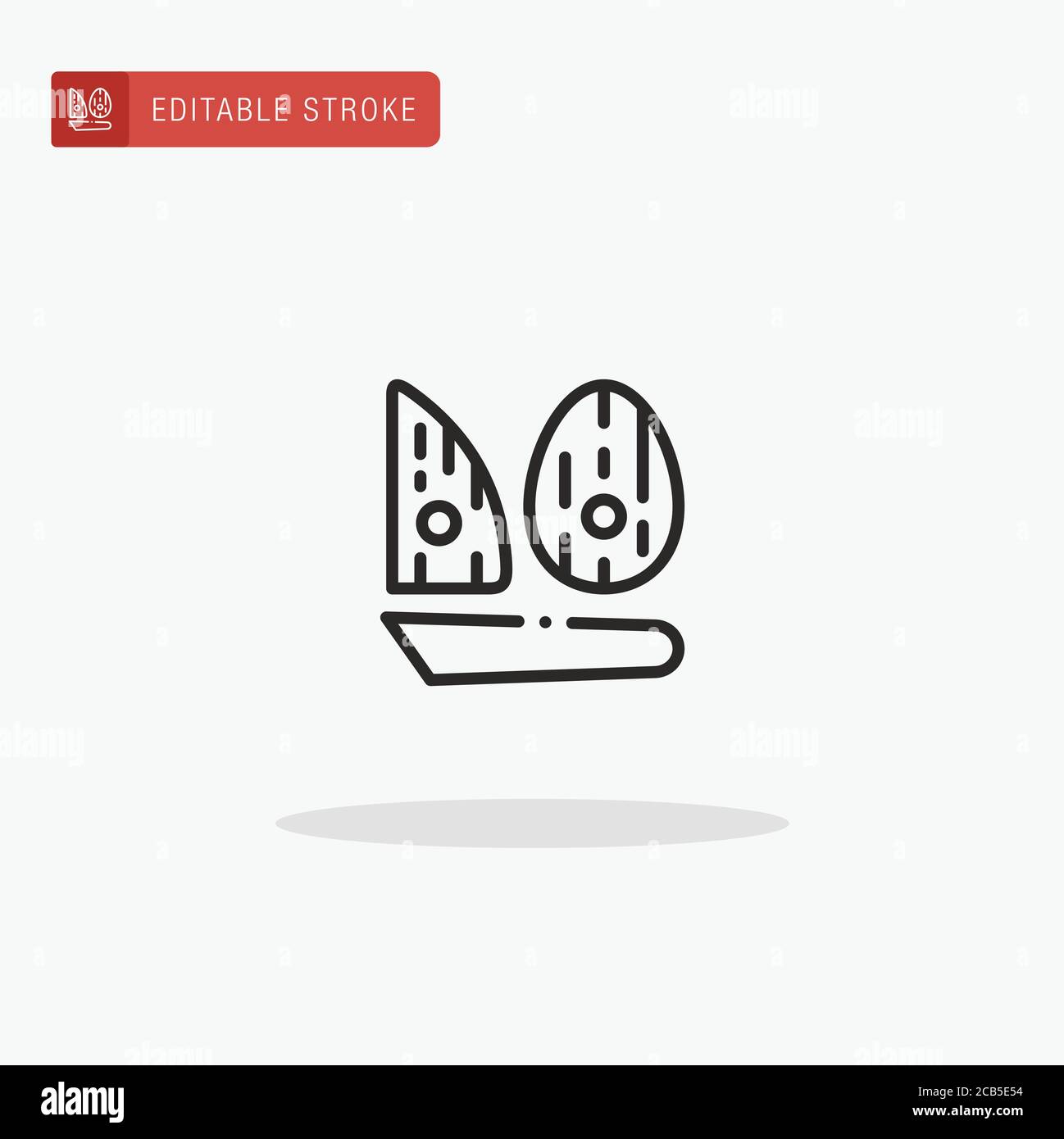 Ribs icon vector. Ribs icon for presentation Stock Vector Image & Art ...