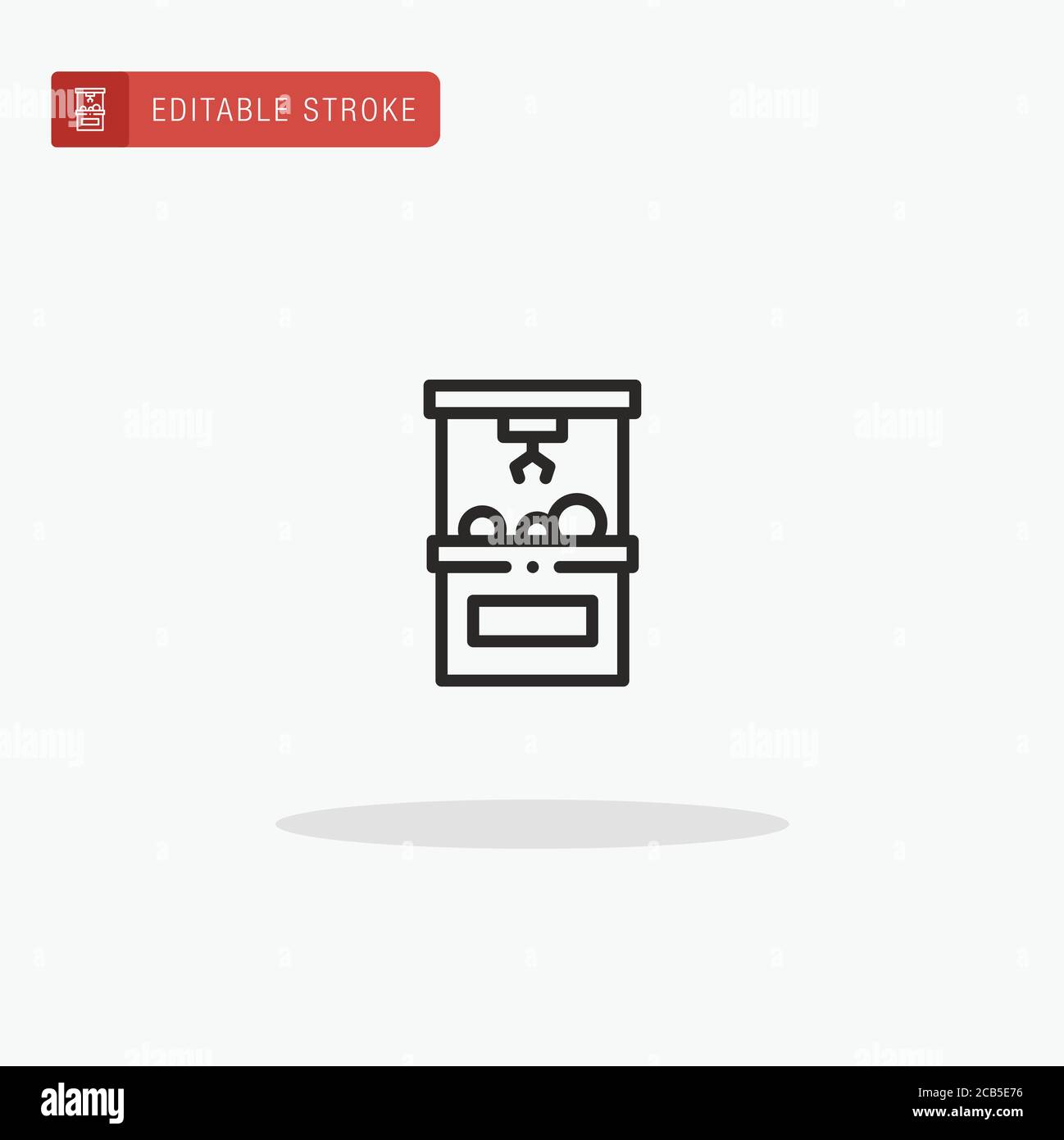 Claw Machine icon vector. Claw Machine icon for presentation Stock ...