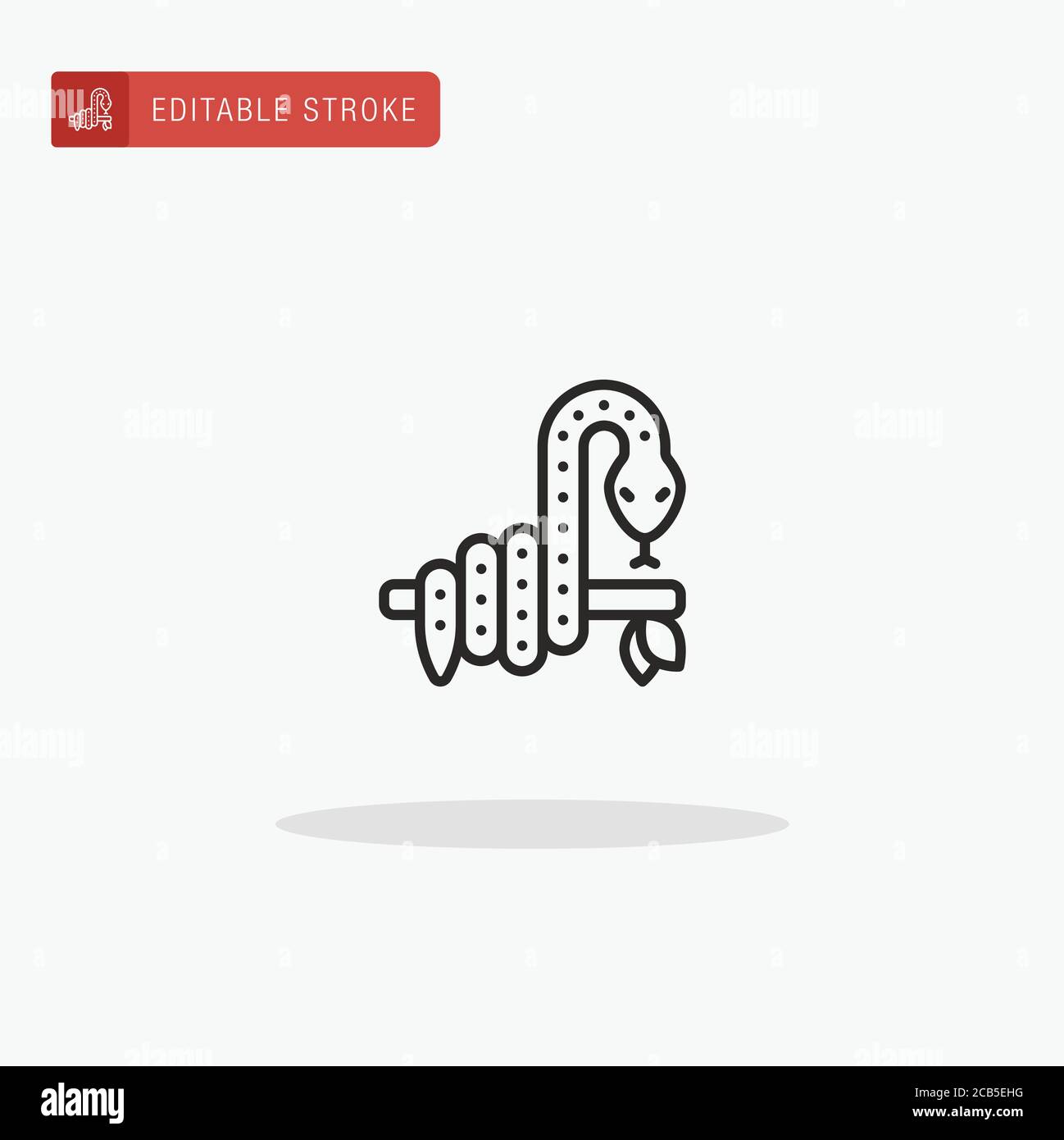 Snake icon vector. Snake icon for presentation Stock Vector Image & Art ...