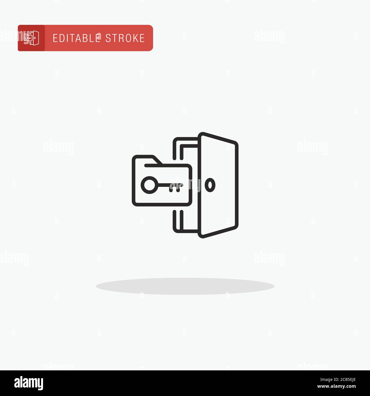 Door icon vector. Door icon for presentation Stock Vector Image & Art ...