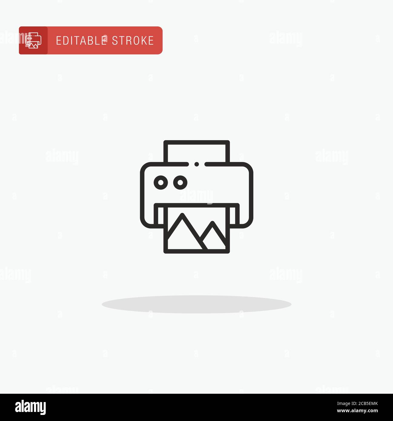 Printer icon vector. Printer icon for presentation Stock Vector Image ...