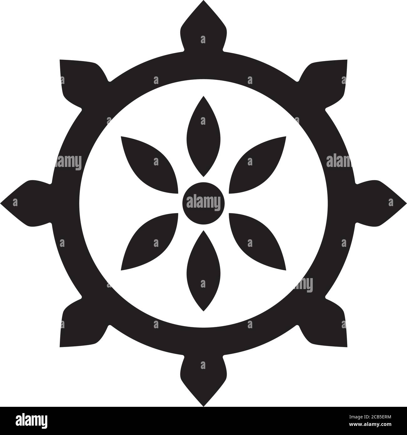 Rangoli design Black and White Stock Photos & Images - Alamy