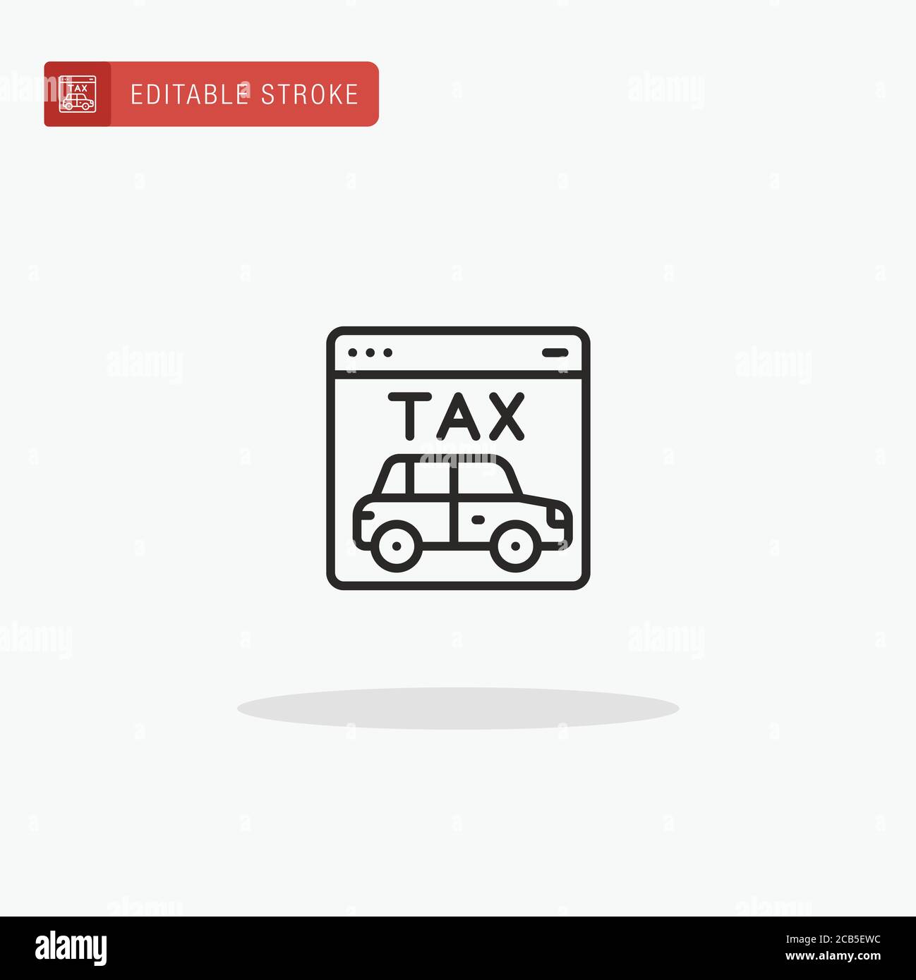 Tax icon vector. Tax icon for presentation Stock Vector Image & Art - Alamy