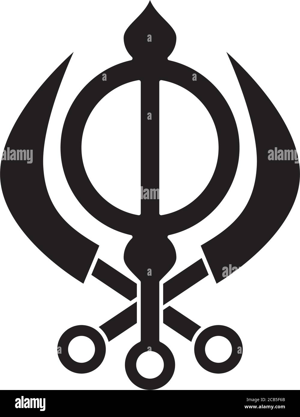 Sikhism Symbol High Resolution Stock Photography and Images - Alamy