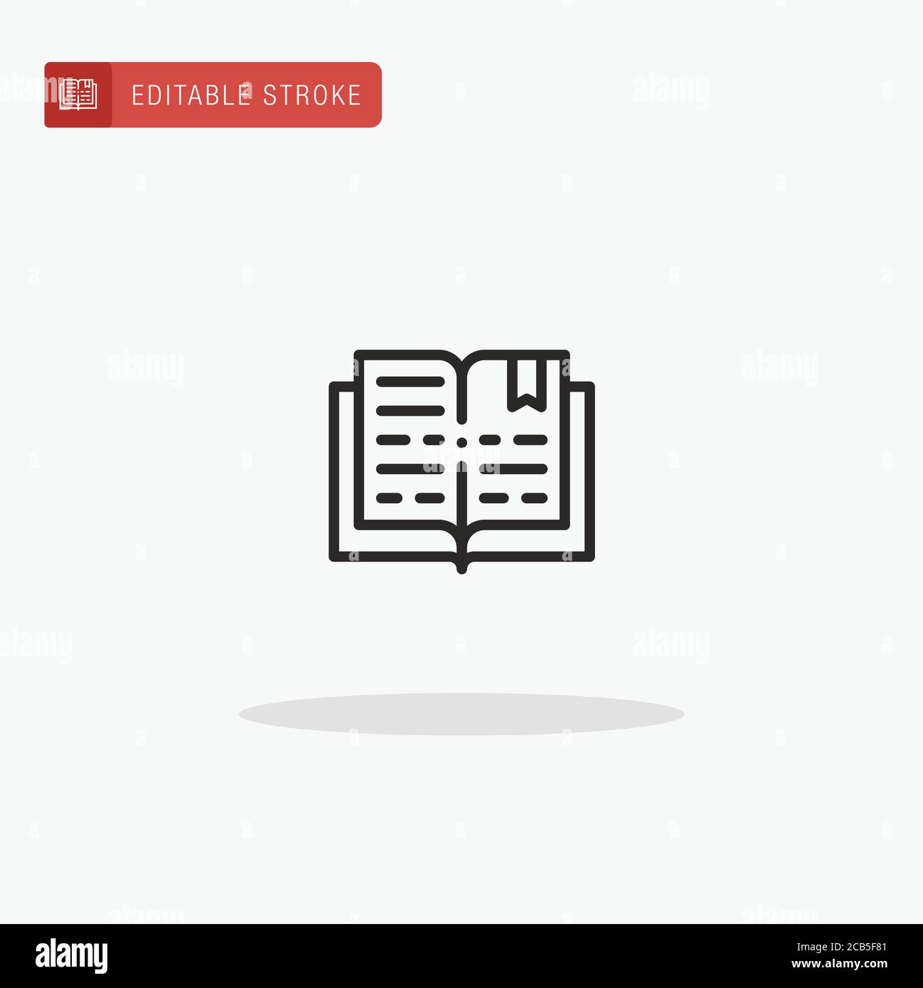 Open Book icon vector. Open Book icon for presentation Stock Vector ...