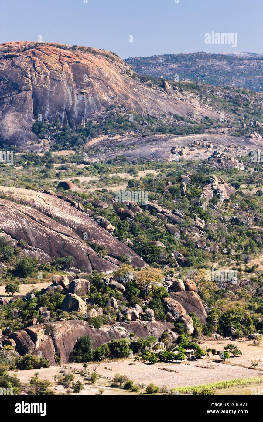 Zimbabwe matabeleland matobo hills hi-res stock photography and images ...