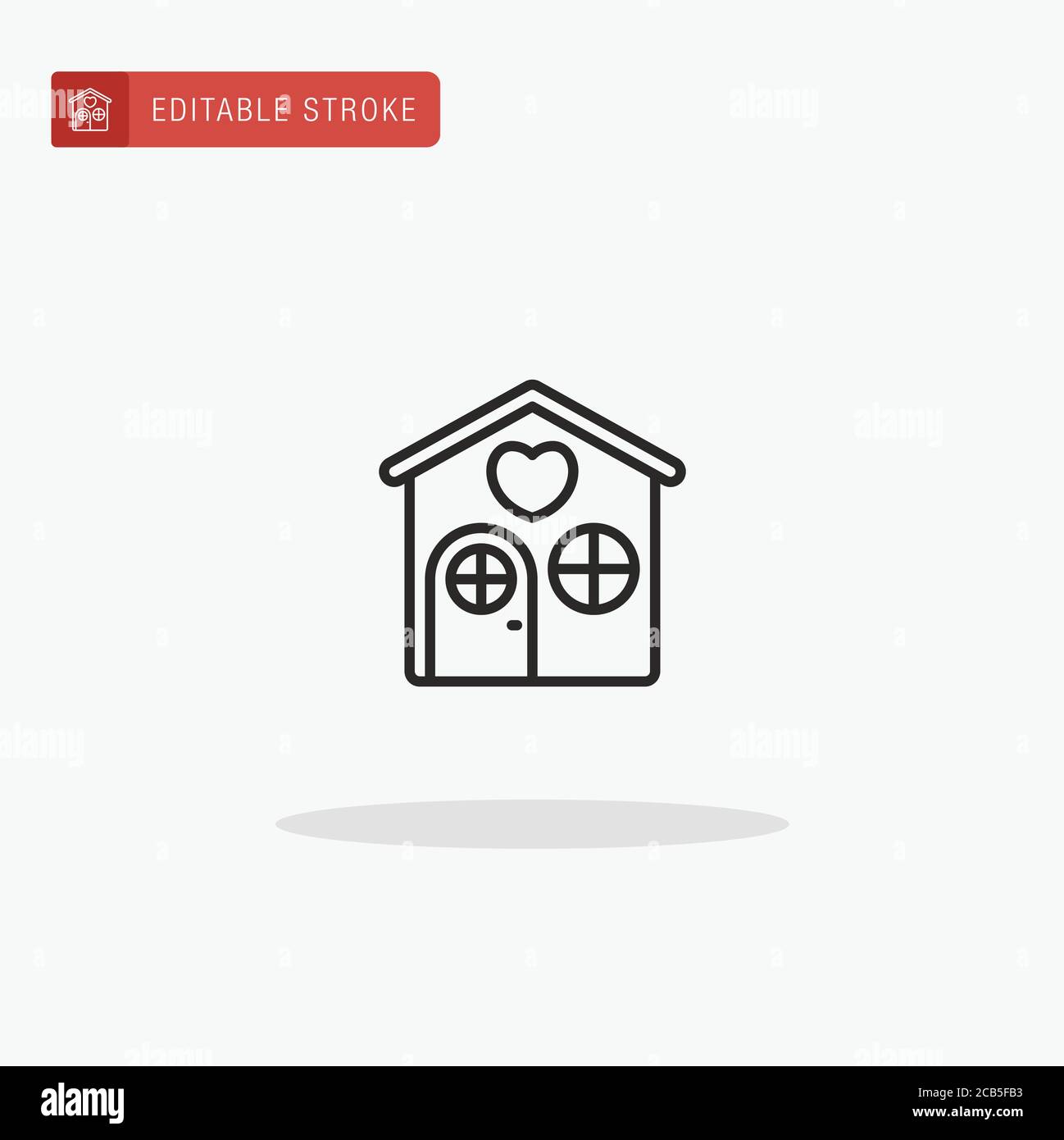 Playhouse icon vector. Playhouse icon for presentation Stock Vector ...