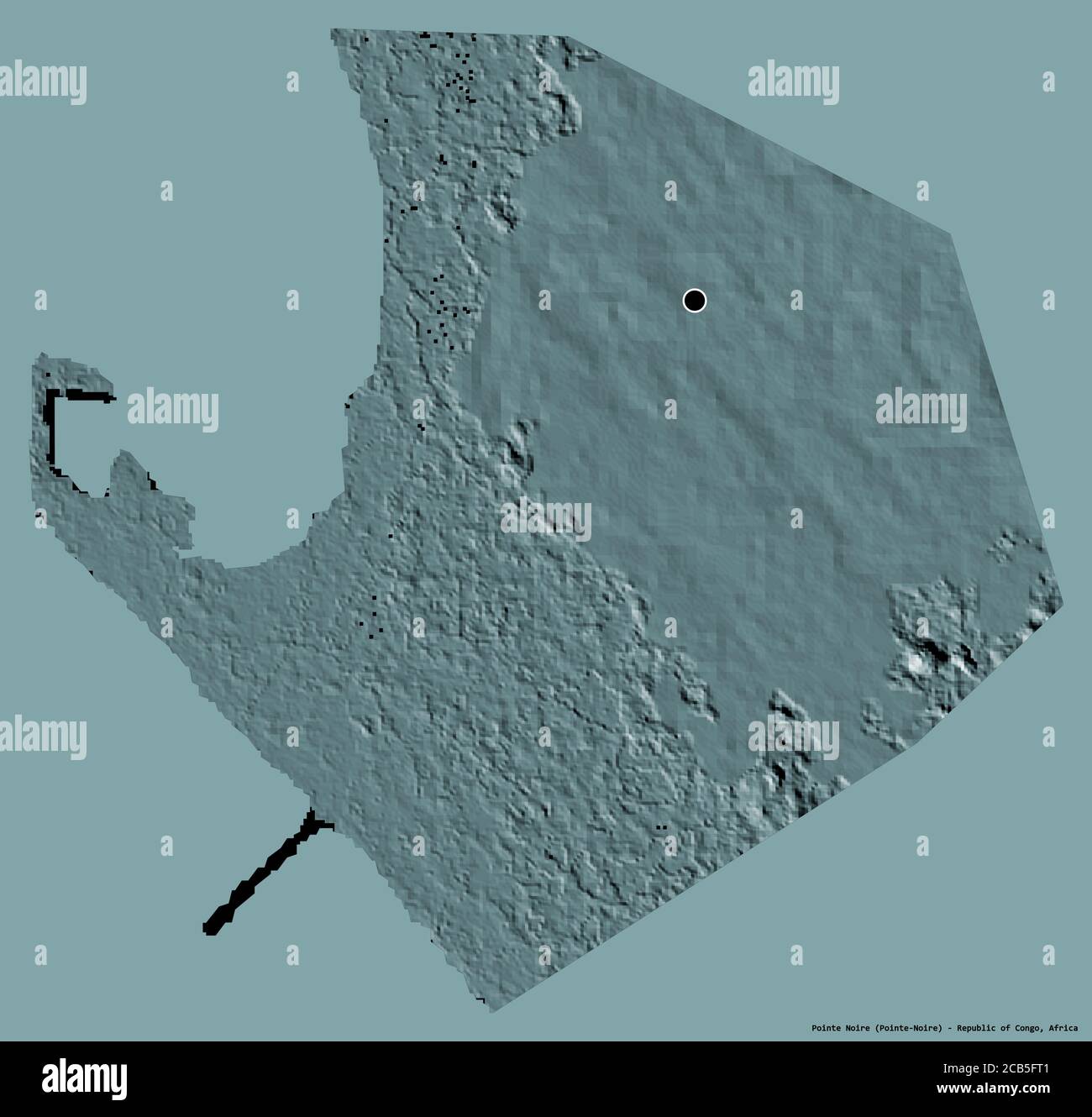 Pointe noire congo map hi-res stock photography and images - Alamy