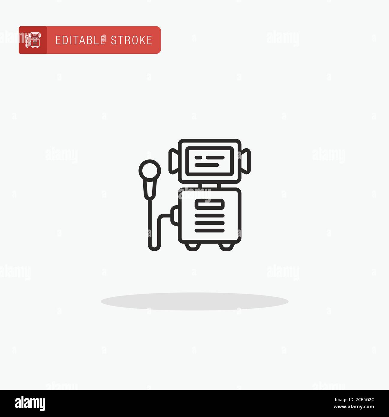 Karaoke icon vector. Karaoke icon for presentation Stock Vector Image ...