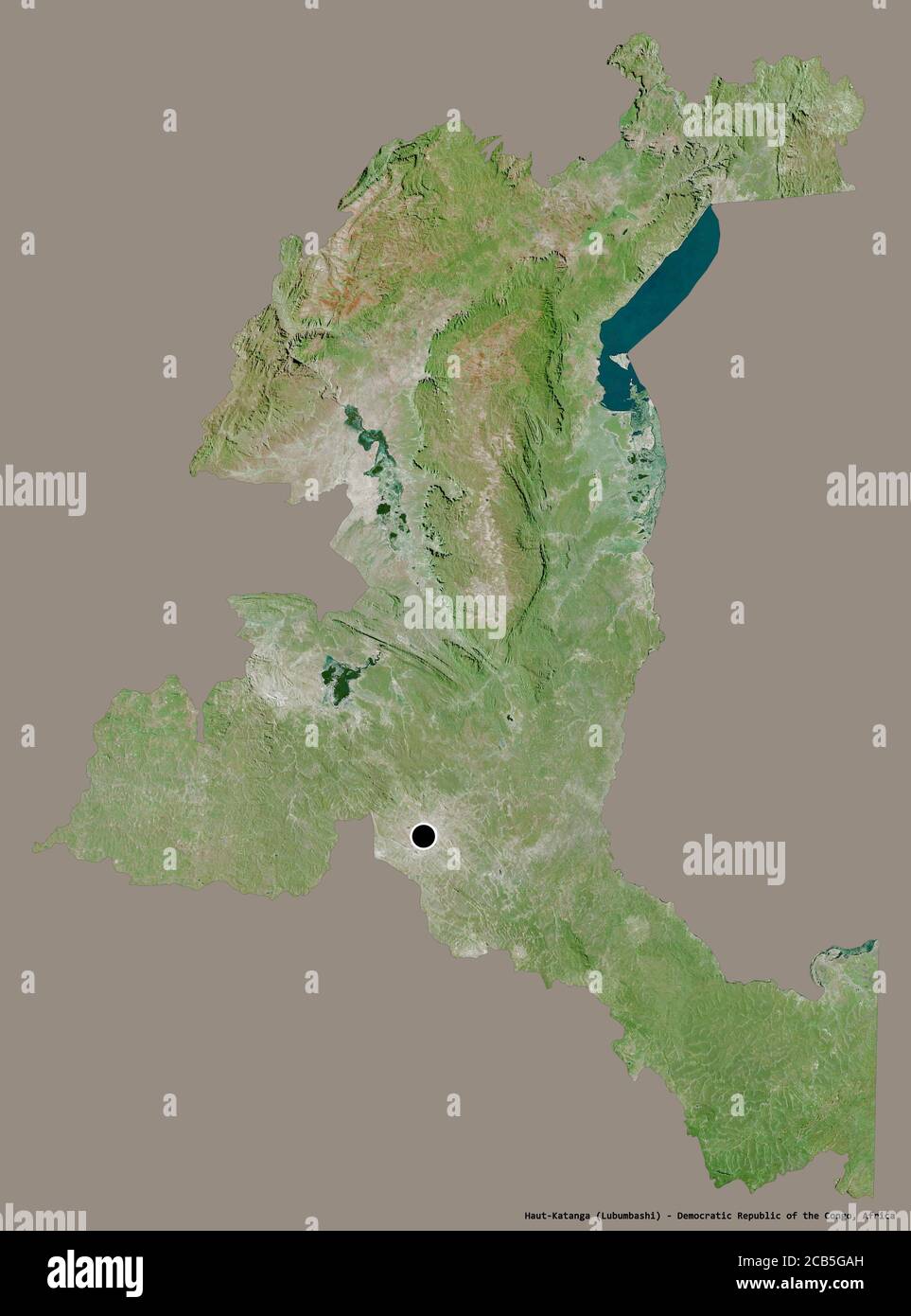 Katanga Province Map