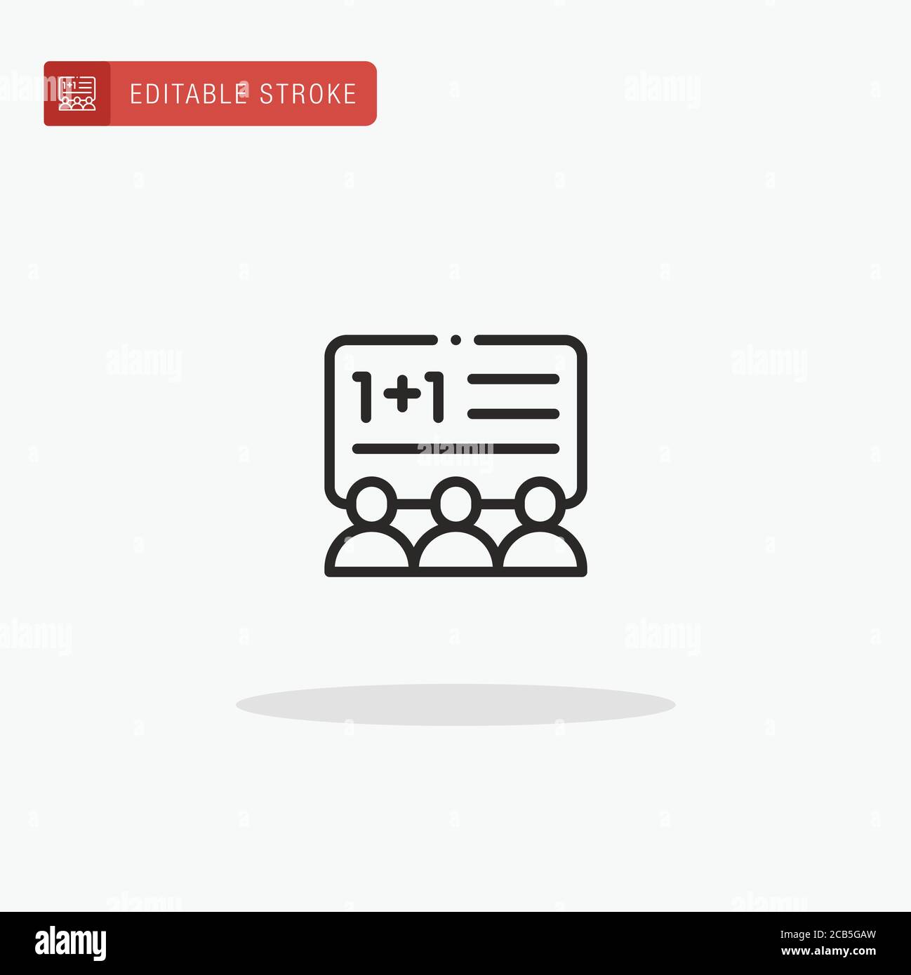 Class icon vector. Class icon for presentation Stock Vector Image & Art ...