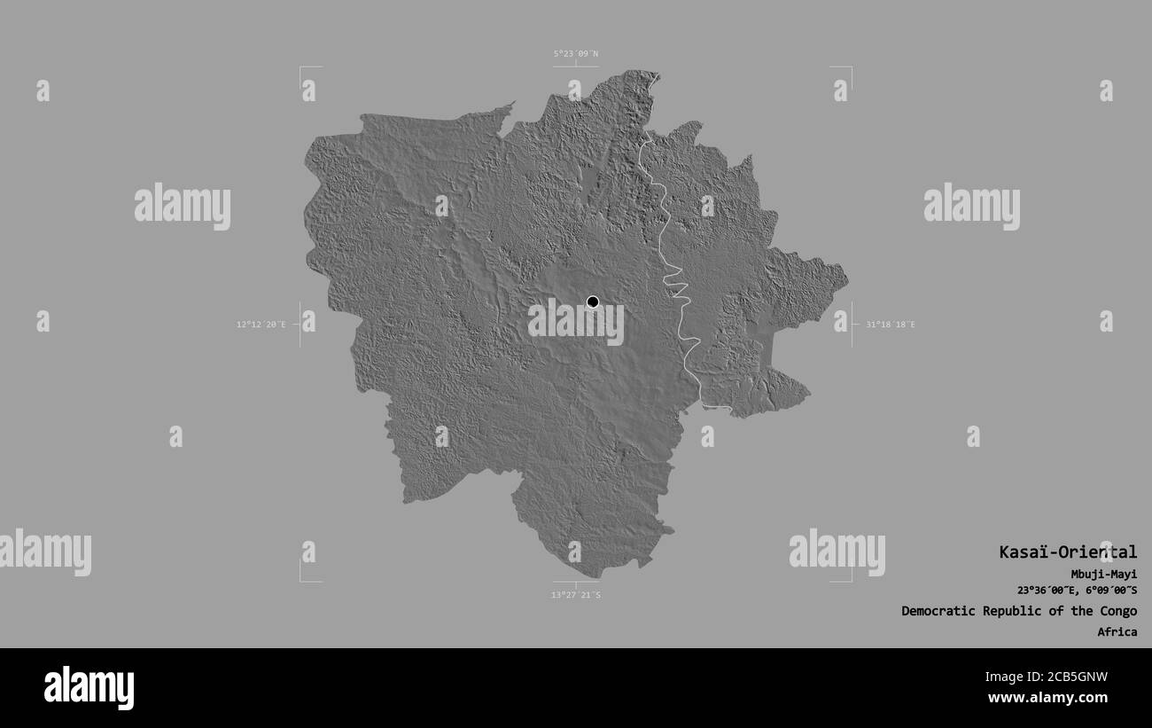 Mbuji mayi map hi-res stock photography and images - Alamy