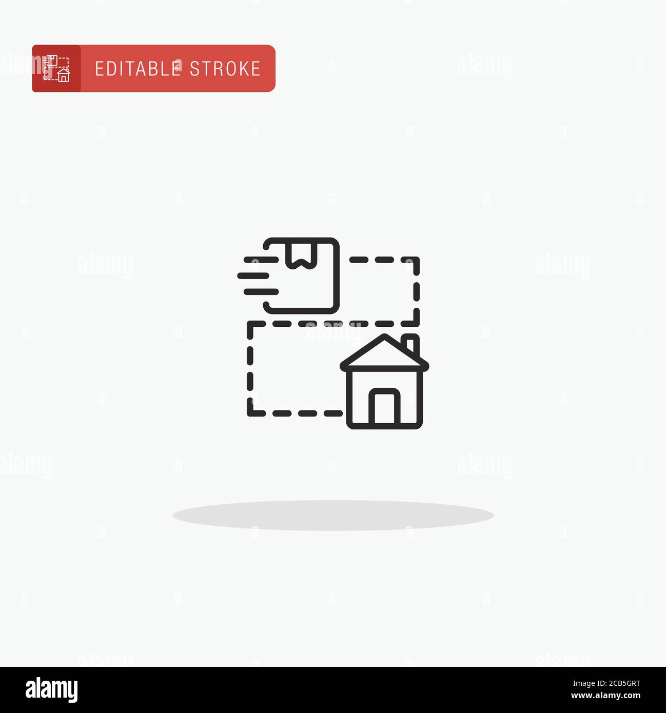 Route icon vector. Route icon for presentation Stock Vector Image & Art ...