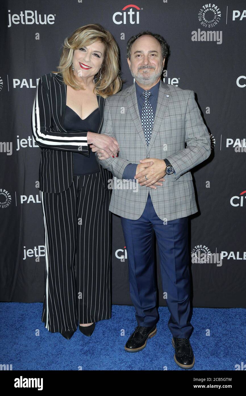 LOS ANGELES - MAR 15: Caroline Aaron, Kevin Pollak at the PaleyFest - "The Marvelous Mrs. Maisel ...