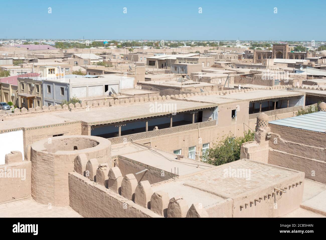 Khiva, Uzbekistan - Ancient city of Itchan Kala in Khiva, Uzbekistan ...
