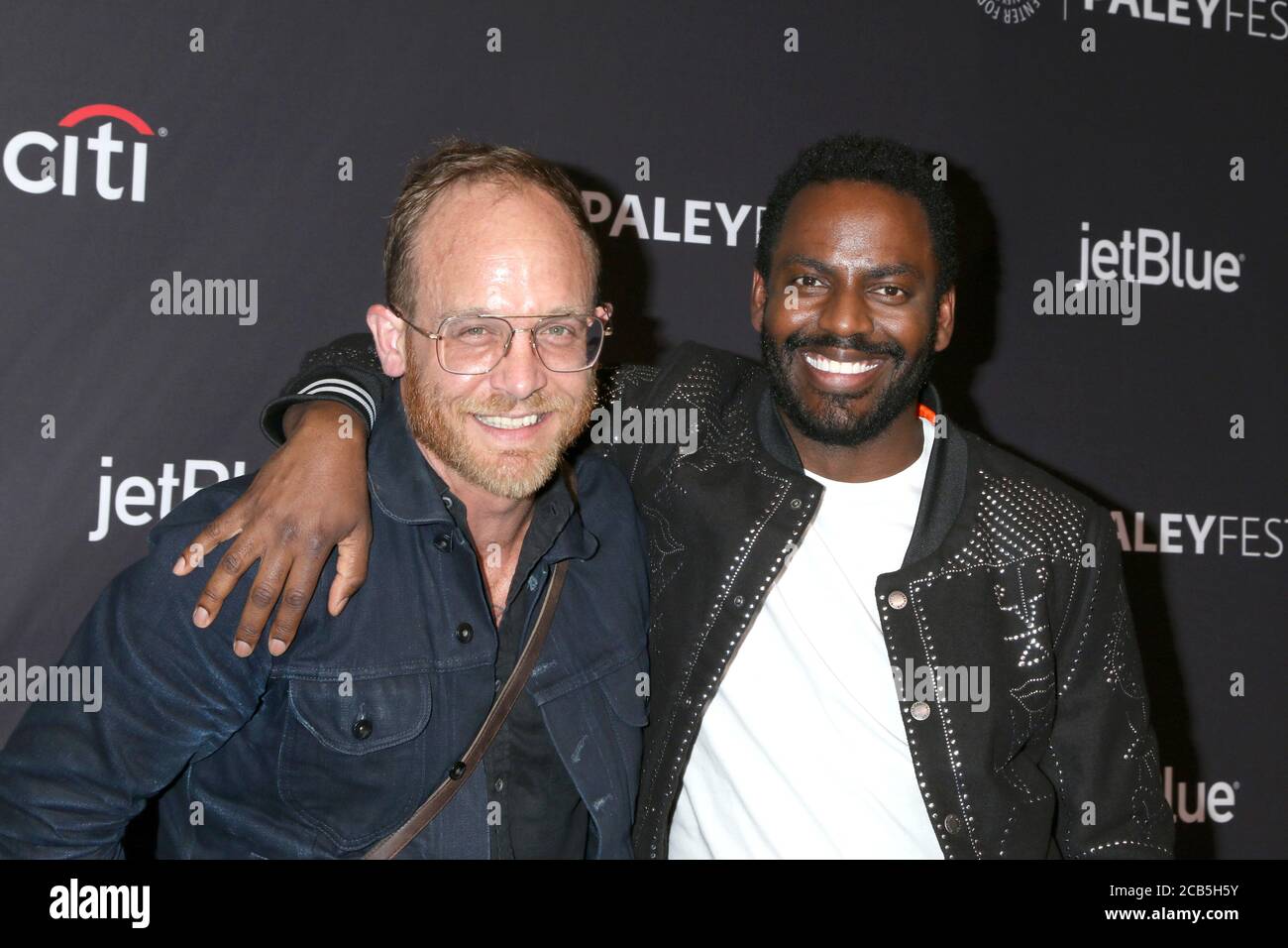 LOS ANGELES - MAR 16: Ethan Embry, Baron Vaughn at the PaleyFest ...