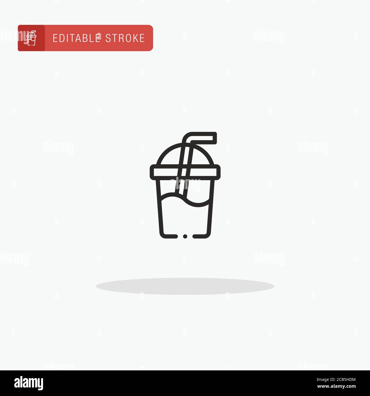 Ice Tea icon vector. Ice Tea icon for presentation Stock Vector Image ...