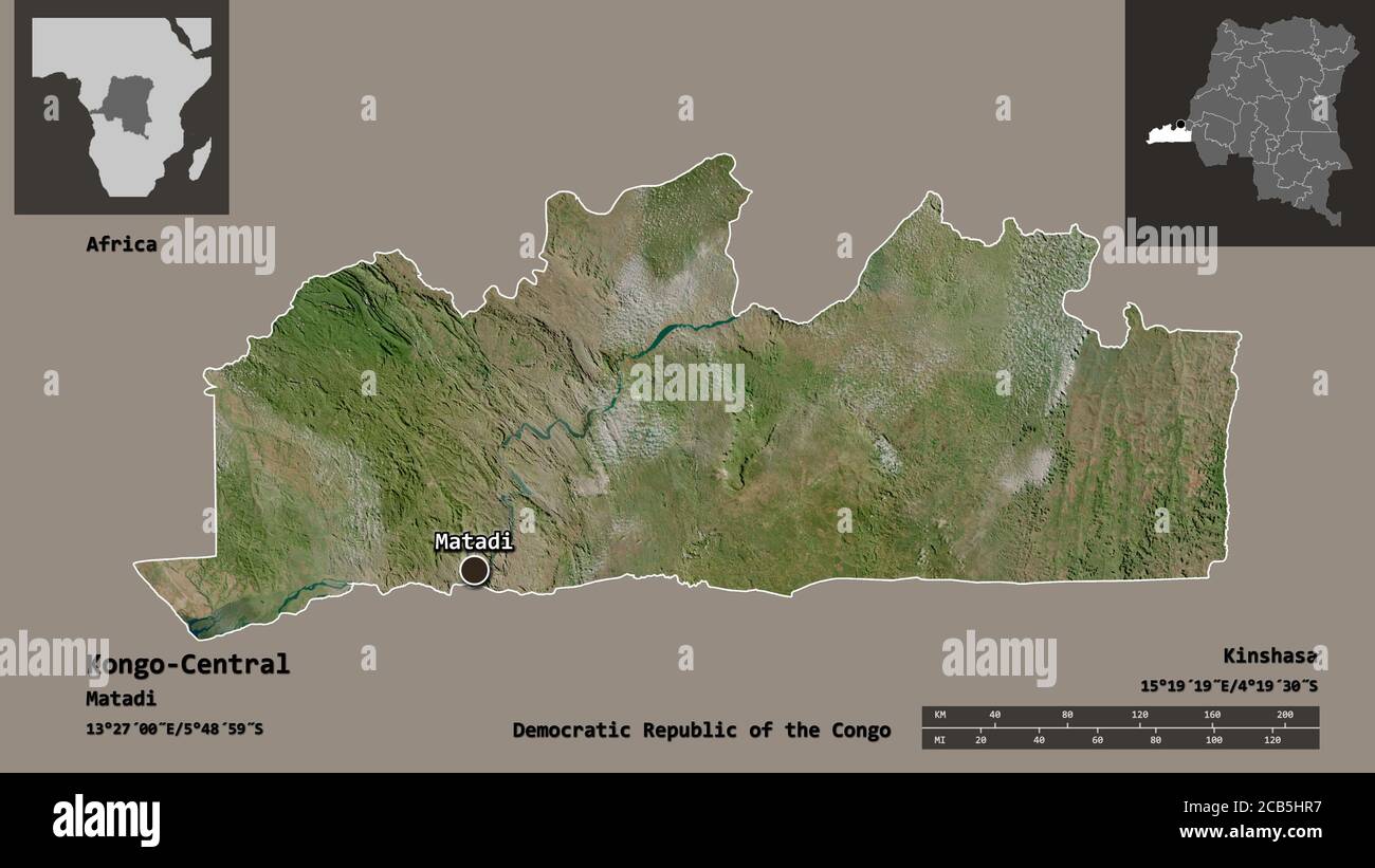 Map of kongo central hi-res stock photography and images - Alamy