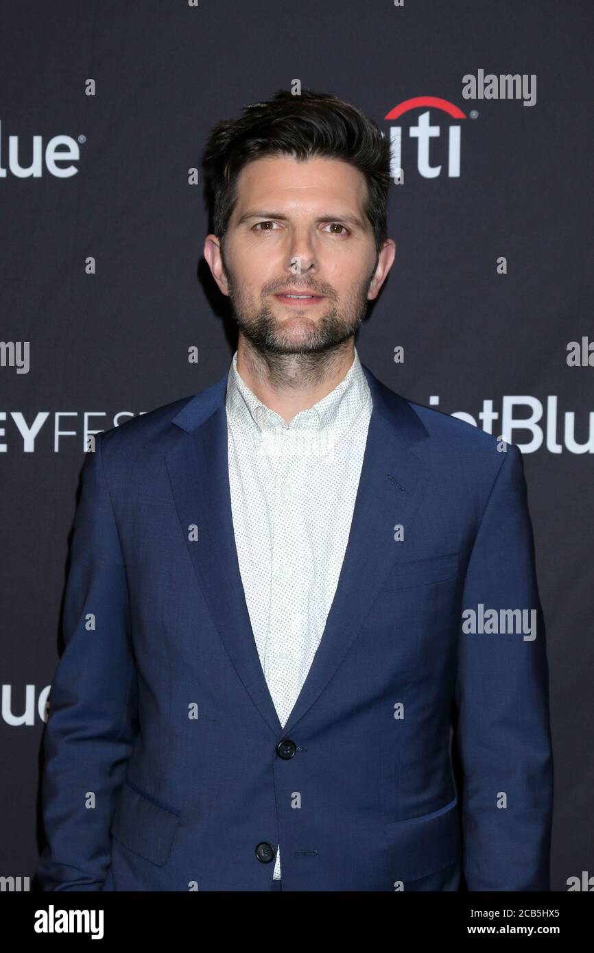 LOS ANGELES - MAR 21: Adam Scott at the PaleyFest - "Parks and ...