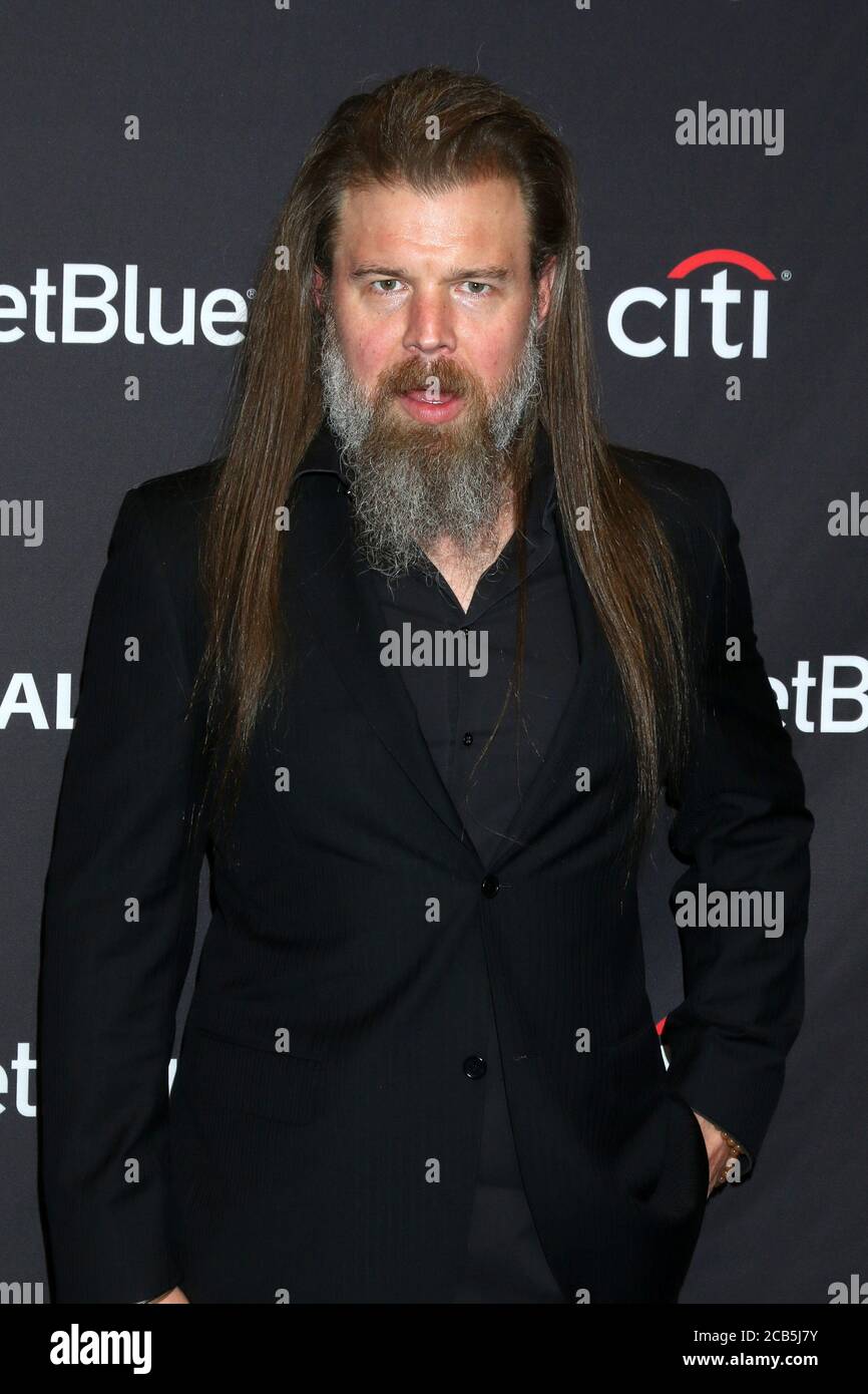 LOS ANGELES - MAR 22: Ryan Hurst at the PaleyFest - "The Walking Dead ...