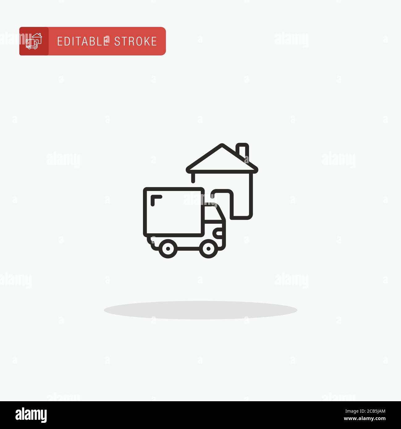 Truck icon vector. Truck icon for presentation Stock Vector Image & Art ...