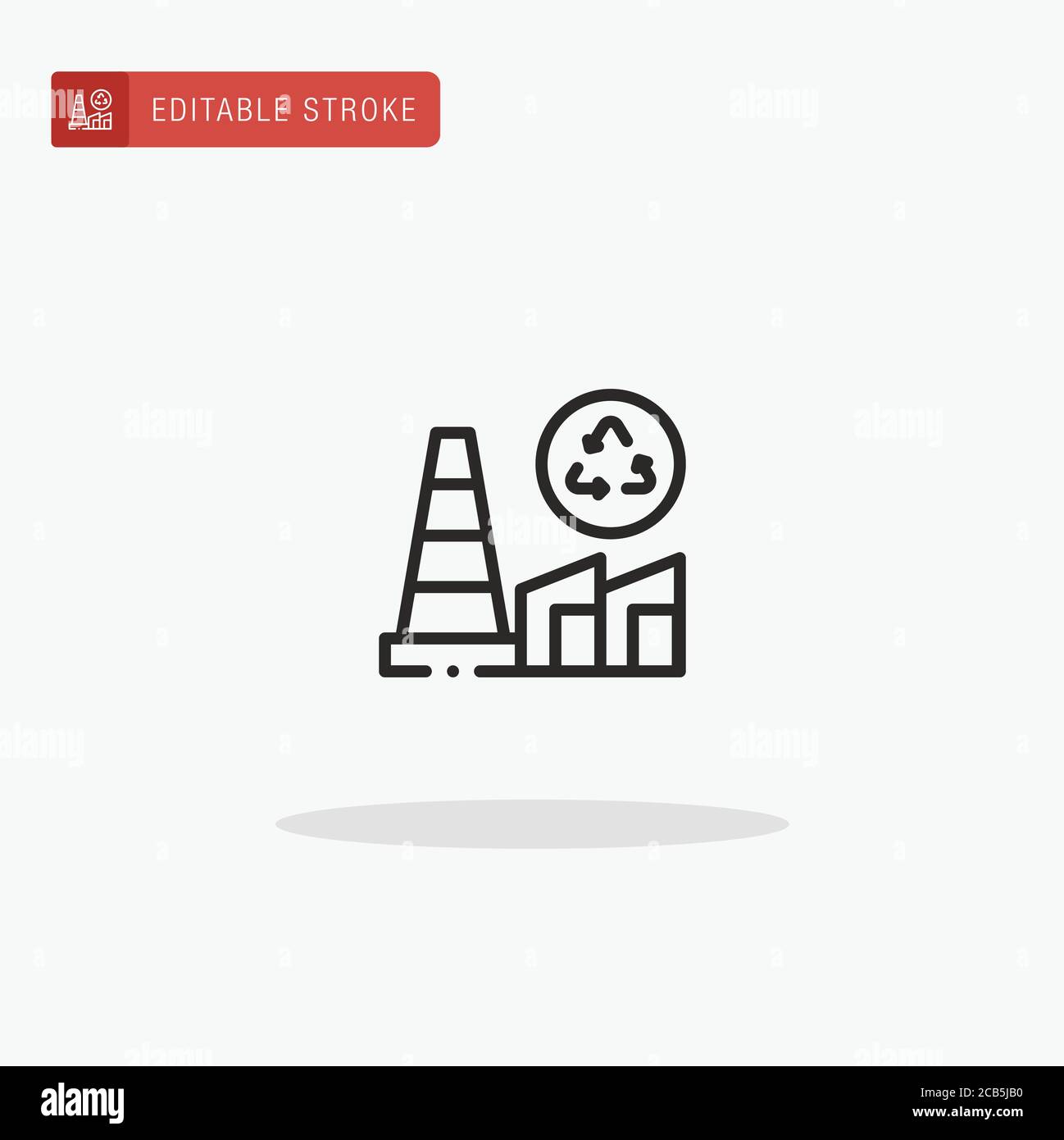 Factory icon vector. Factory icon for presentation Stock Vector Image ...