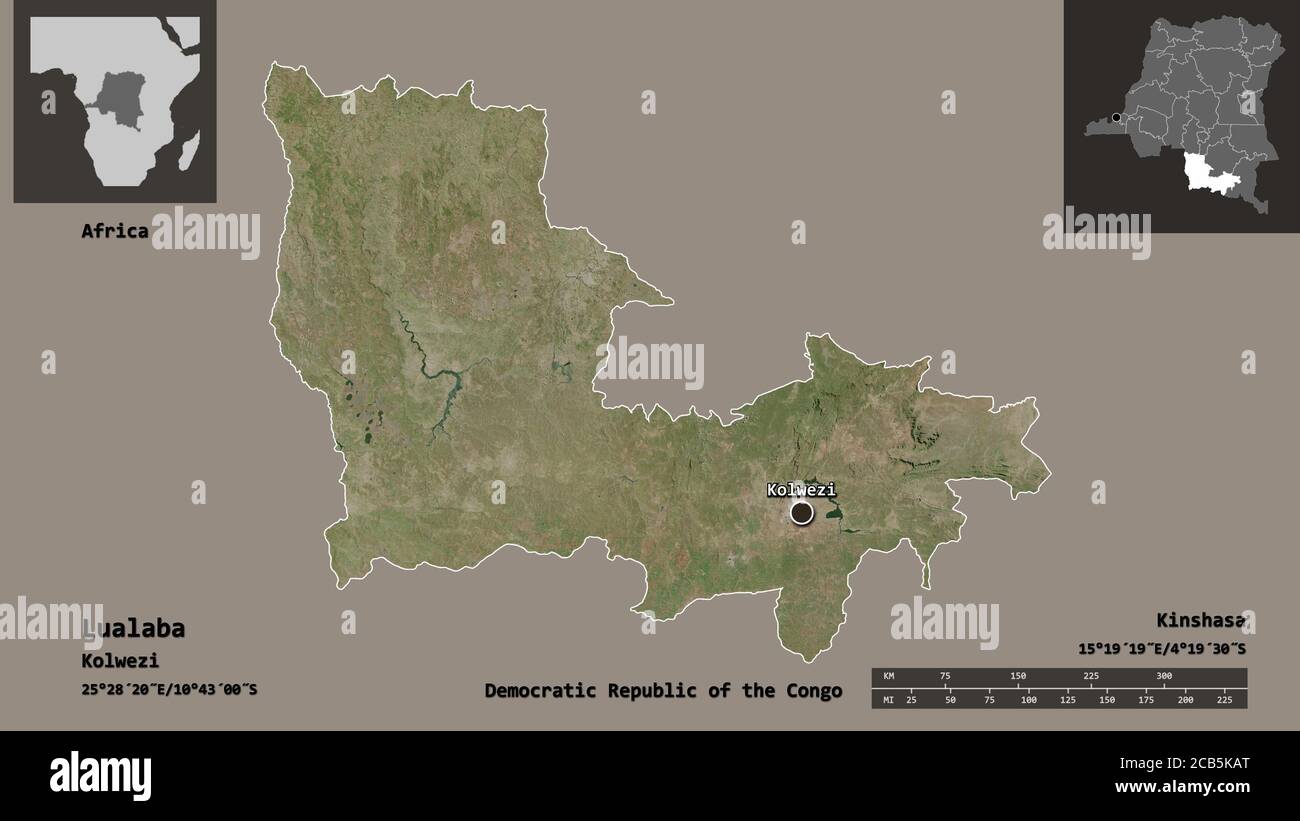 Kolwezi map hi-res stock photography and images - Alamy
