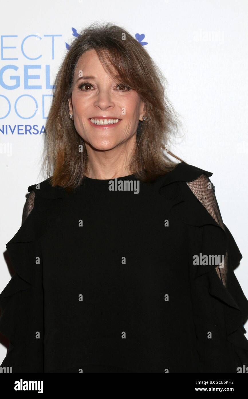 LOS ANGELES - SEP 13: Marianne Williamson at the Project Angel Food ...