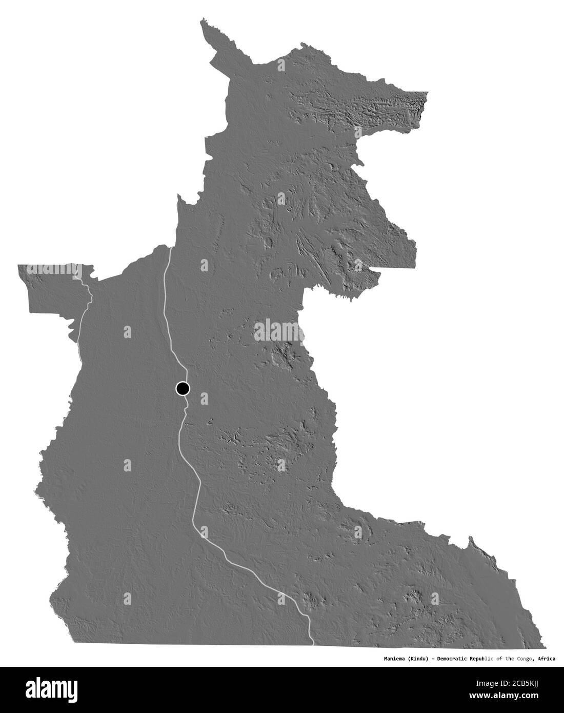 Maniema map hi-res stock photography and images - Alamy