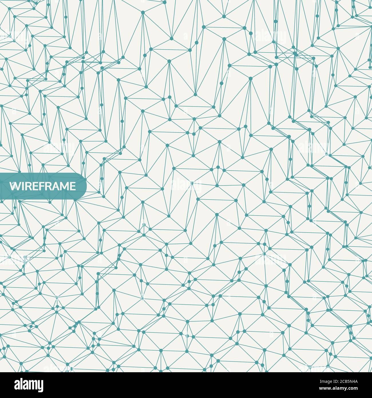 Technology Background. Graphic Design. 3D Grid Surface. Abstract Vector ...