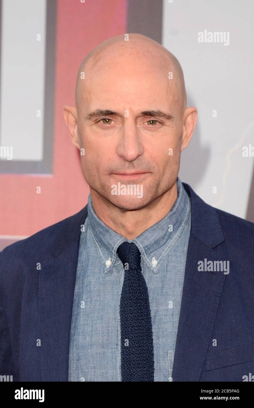 LOS ANGELES - MAR 28: Mark Strong at the "Shazam" Premiere at the TCL ...