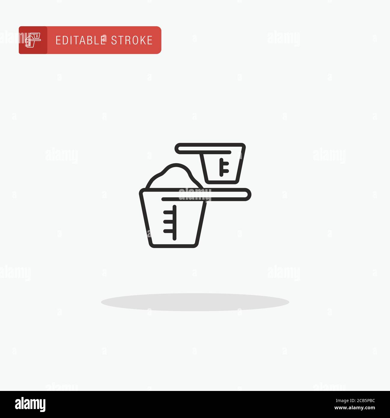 Measuring Spoons icon vector. Measuring Spoons icon for presentation ...