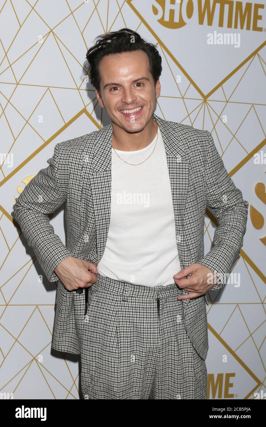 LOS ANGELES - SEP 21: Andrew Scott at the Showtime Emmy Eve Party at ...