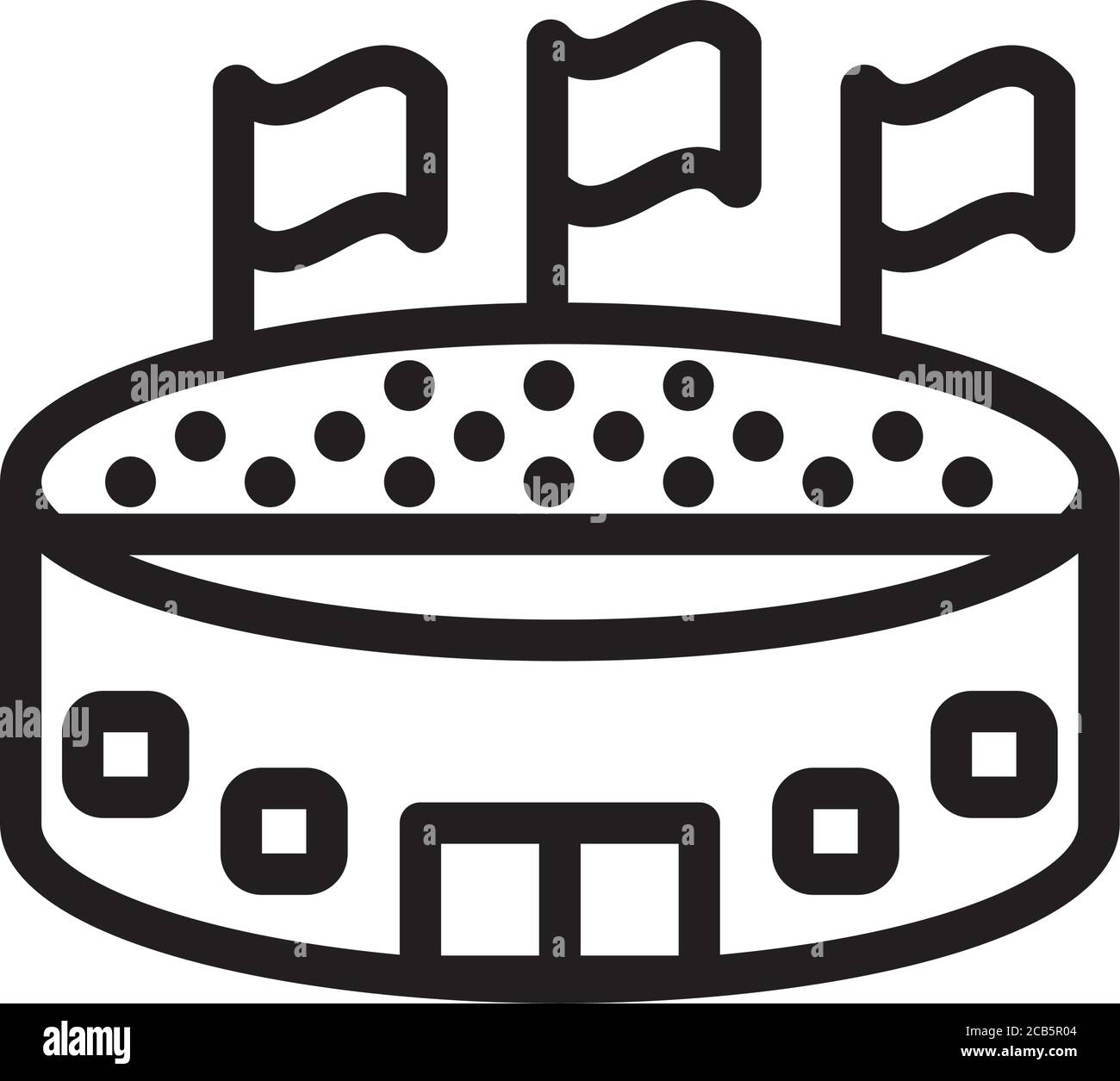 Soccer aerial view Cut Out Stock Images & Pictures - Alamy