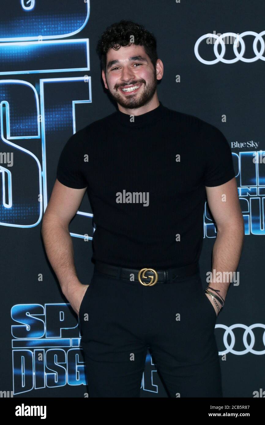 LOS ANGELES - DEC 4: Alan Bersten at the "Spies in Disguise" Premiere ...
