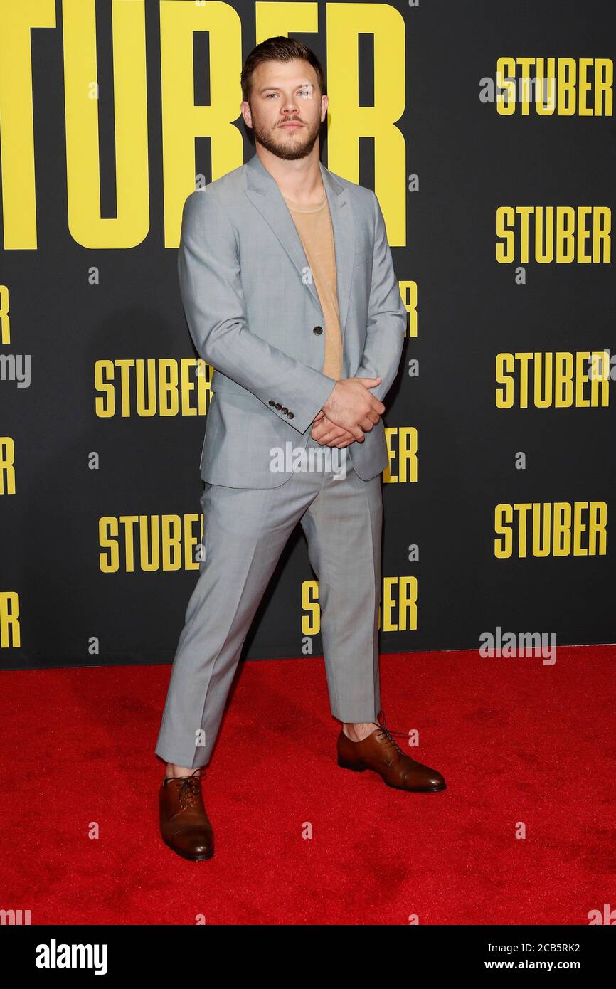 LOS ANGELES - JUL 10: Jimmy Tatro at the "Stuber" Premiere at the Regal ...