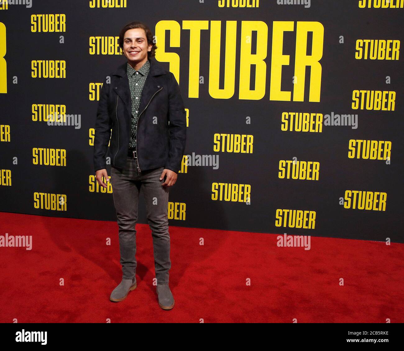 LOS ANGELES - JUL 10: Jake T Austin at the "Stuber" Premiere at the ...