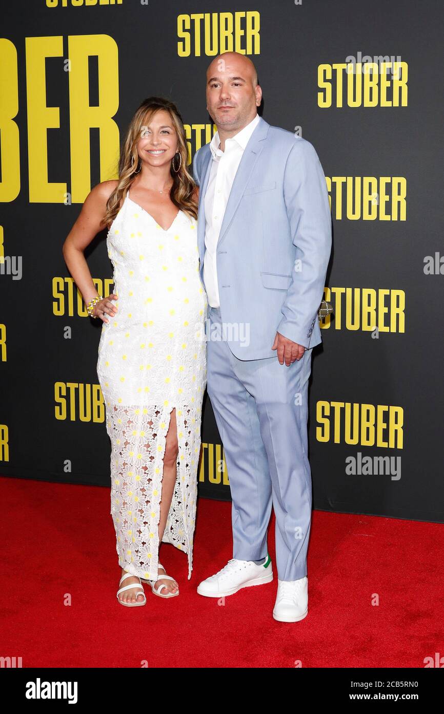 LOS ANGELES - JUL 10: Nicholas Thomas, Cynthia Thomas at the "Stuber ...