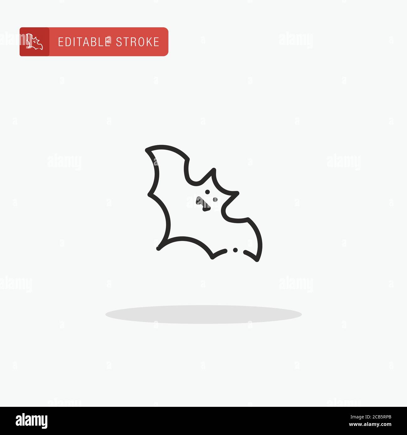 Bat icon vector. Bat icon for presentation Stock Vector Image & Art - Alamy
