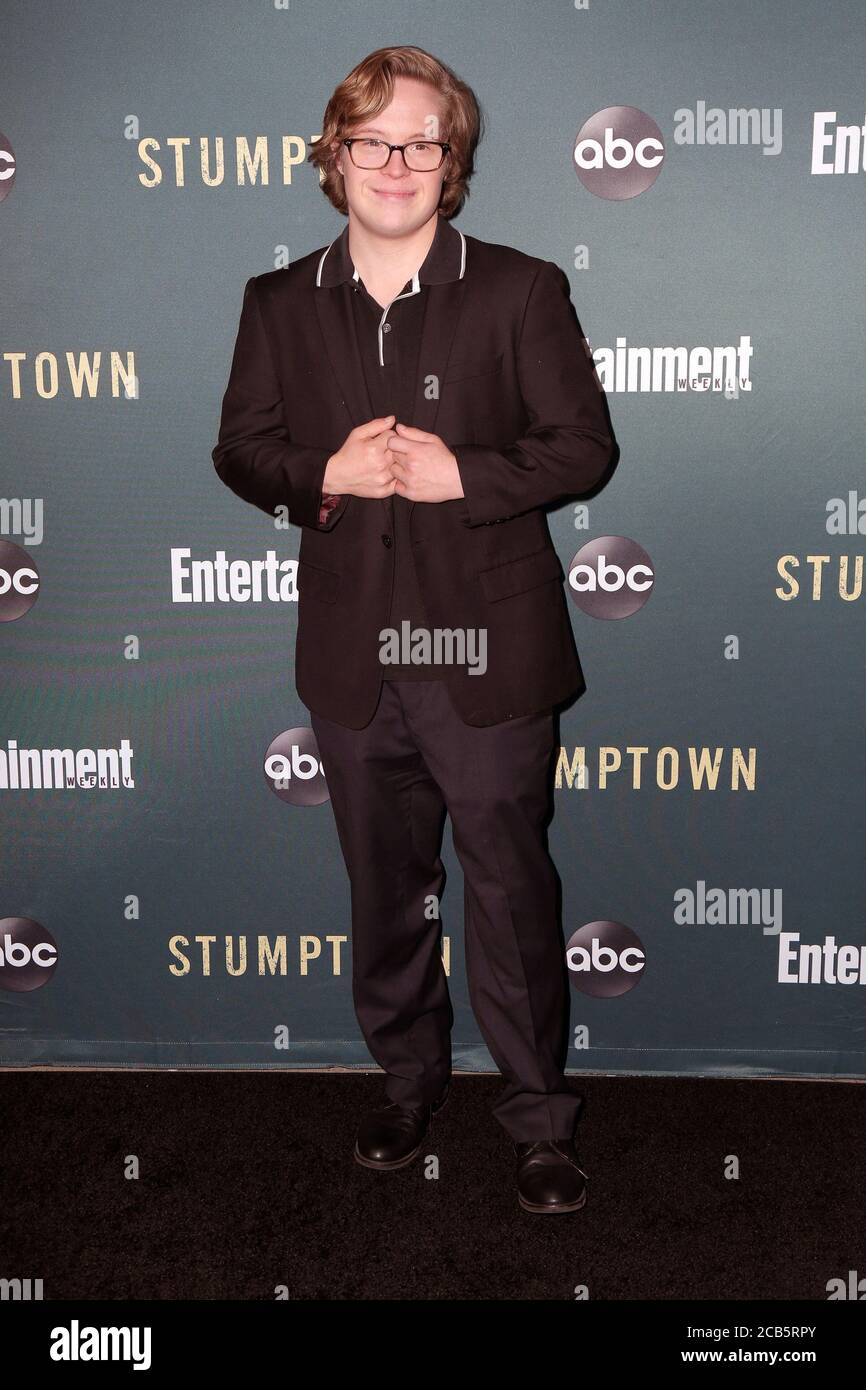 LOS ANGELES - SEP 16: Cole Sibus at the "Stumptown" Premiere at the ...