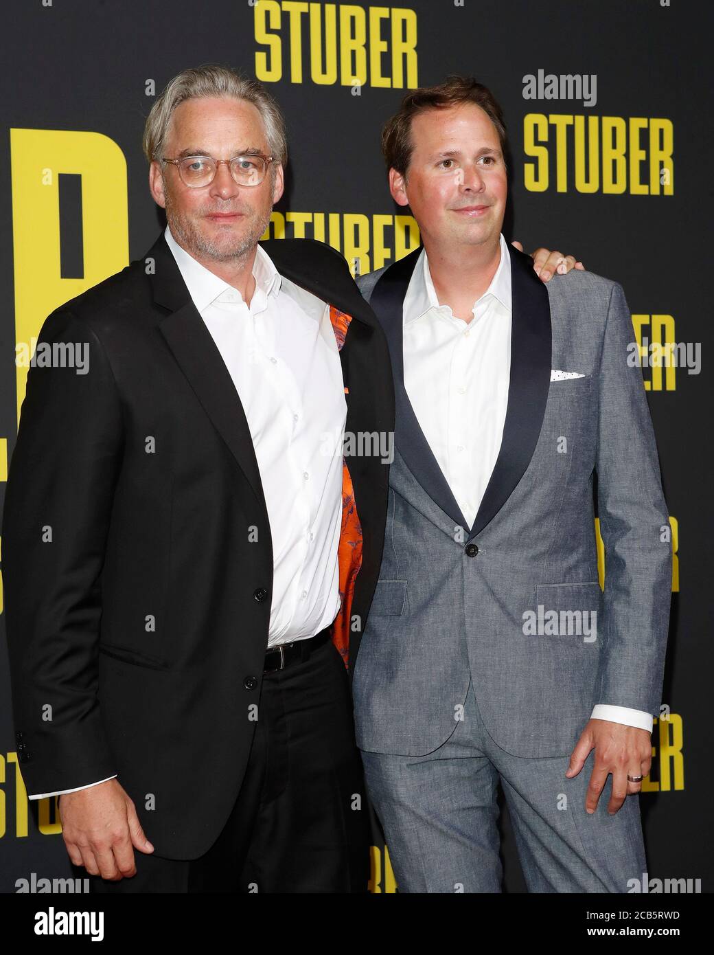 LOS ANGELES - JUL 10: Michael Dowse, Tripper Clancy at the "Stuber ...