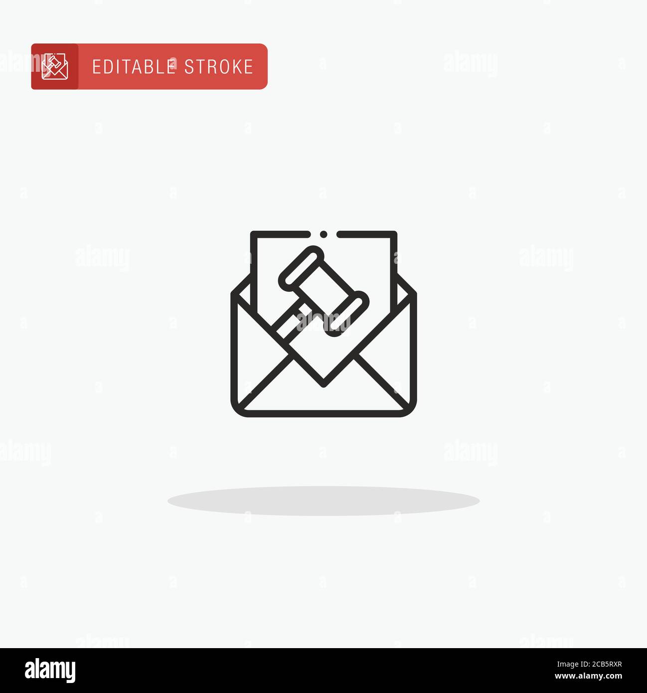 Email icon vector. Email icon for presentation Stock Vector Image & Art ...